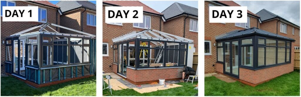 Modular Walling In Conservatory Construction Conservatory Specialists